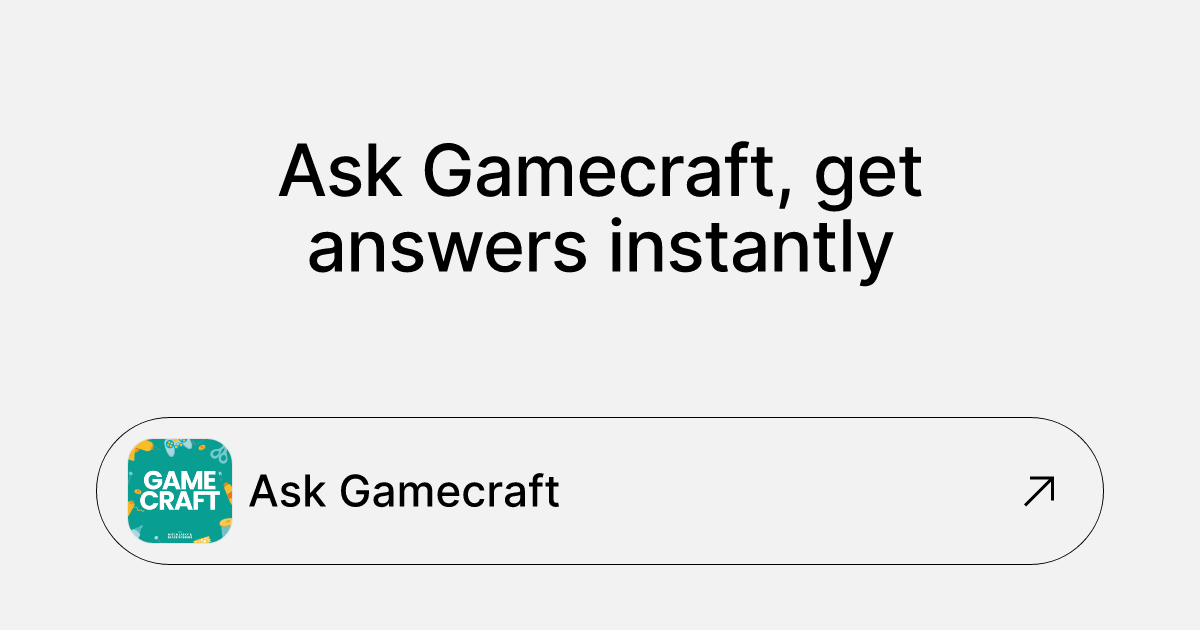 Ask Gamecraft