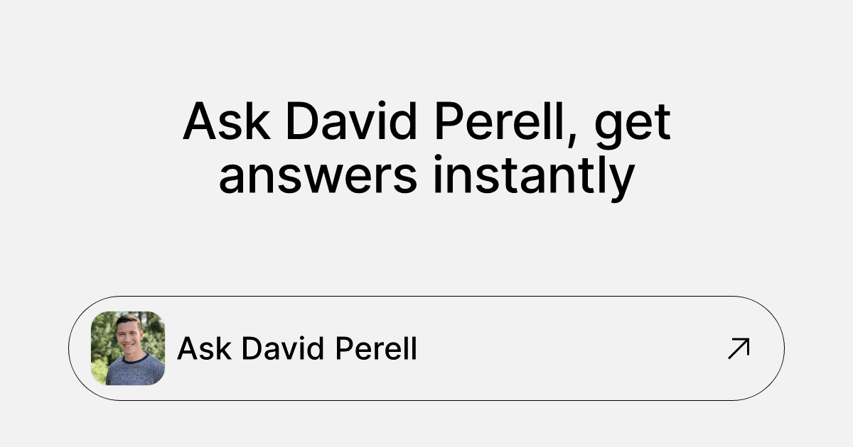 Ask David Perell