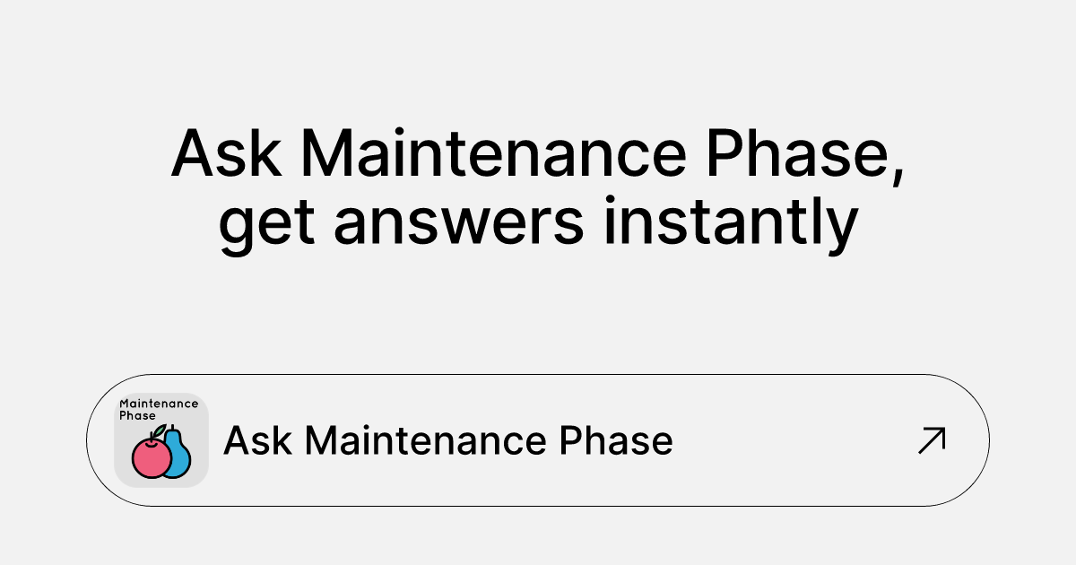 Ask Maintenance Phase