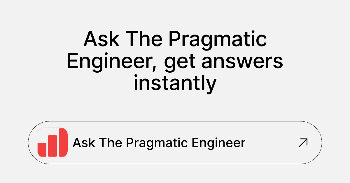 Ask The Pragmatic Engineer