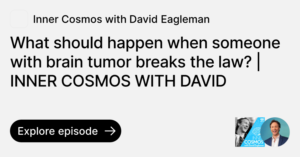 Episode: What should happen when someone with brain tumor breaks the ...