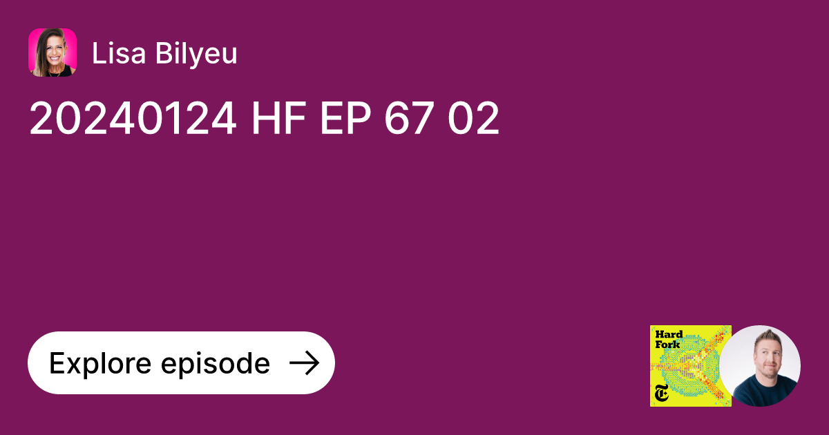 Episode: 20240124 HF EP 67 02 | Ask Lisa Bilyeu