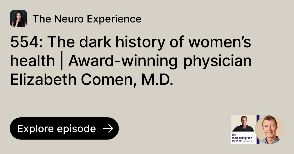 Episode: 554: The dark history of women’s health | Award-winning ...