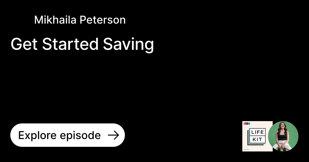 Episode: Get Started Saving | Ask Mikhaila Peterson