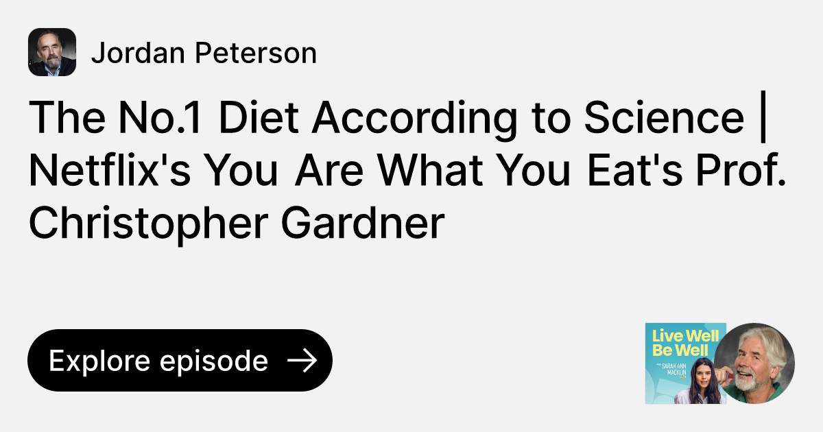 Episode: The No.1 Diet According to Science | Netflix's You Are What ...