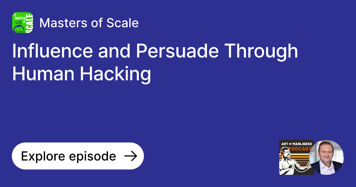 Episode: Influence and Persuade Through Human Hacking | Ask Masters of ...
