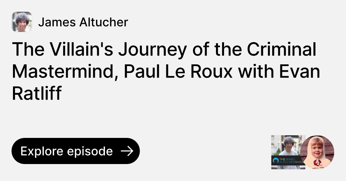 Episode: The Villain's Journey of the Criminal Mastermind, Paul Le Roux ...
