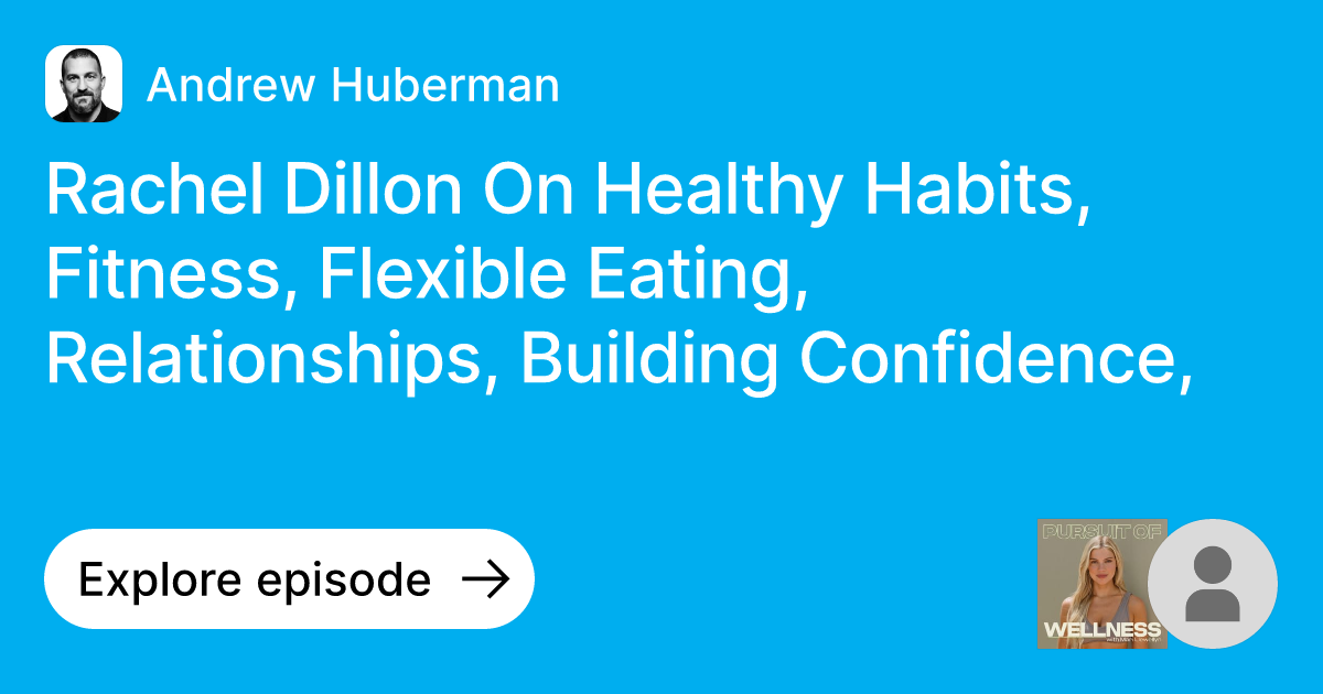 Episode: Rachel Dillon On Healthy Habits, Fitness, Flexible Eating ...