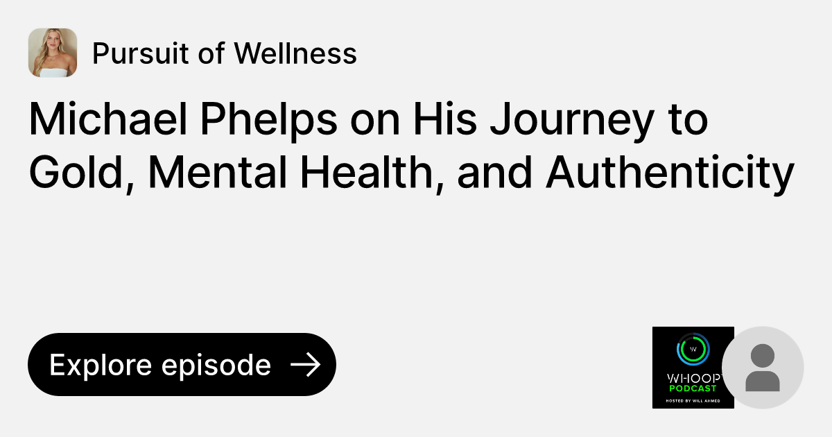 Episode: Michael Phelps on His Journey to Gold, Mental Health, and ...