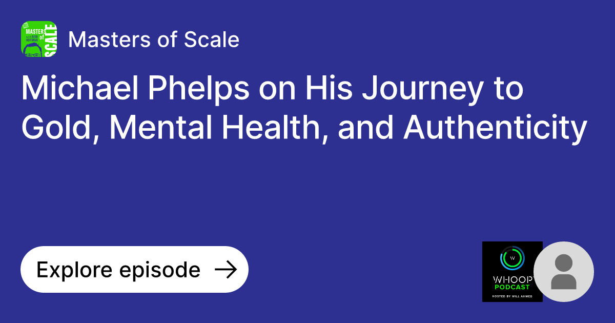 Episode: Michael Phelps on His Journey to Gold, Mental Health, and ...