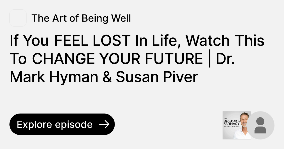 Episode: If You FEEL LOST In Life, Watch This To CHANGE YOUR FUTURE ...