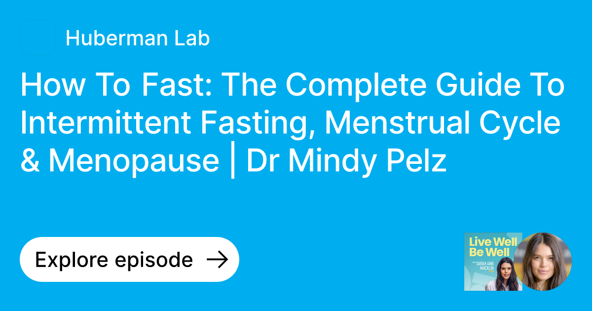 How To Fast: The Complete Guide To Intermittent Fasting, Menstrual ...