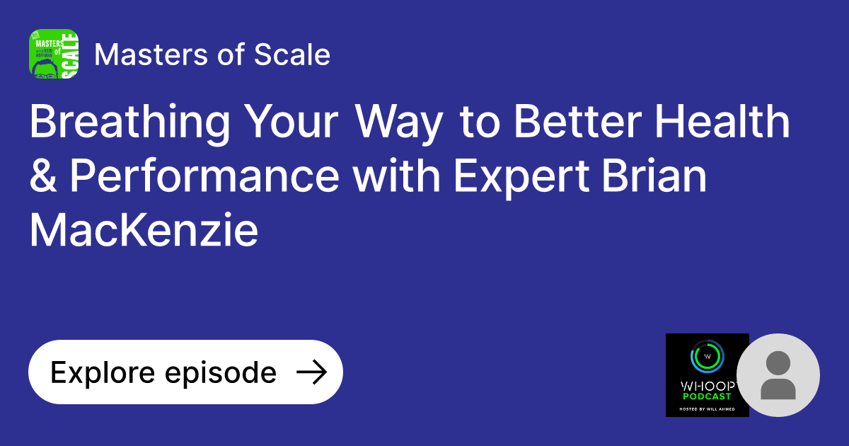 Episode: Breathing Your Way to Better Health & Performance with Expert ...
