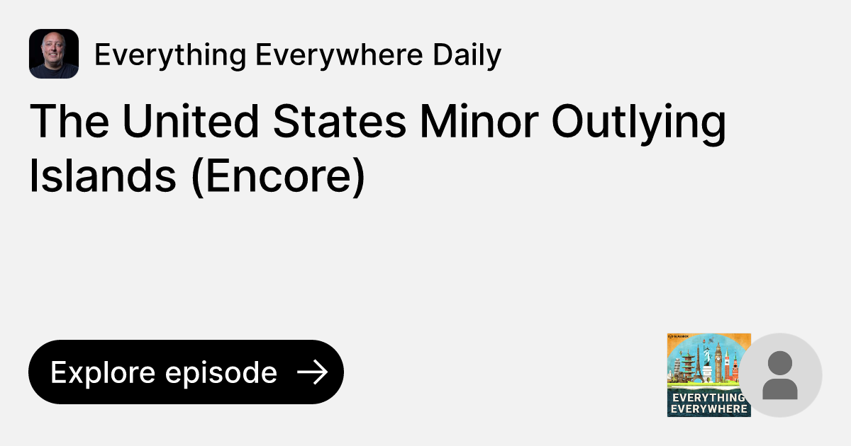 Episode: The United States Minor Outlying Islands (Encore) | Ask ...