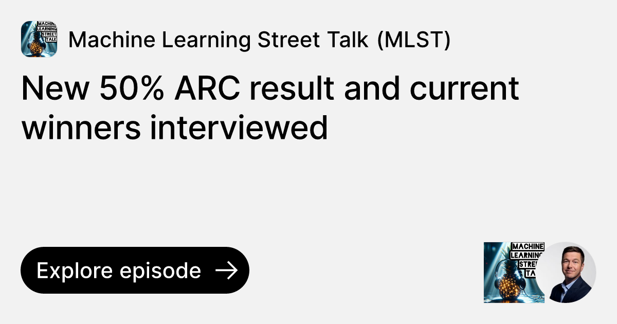 Episode: New 50% ARC result and current winners interviewed | Ask ...