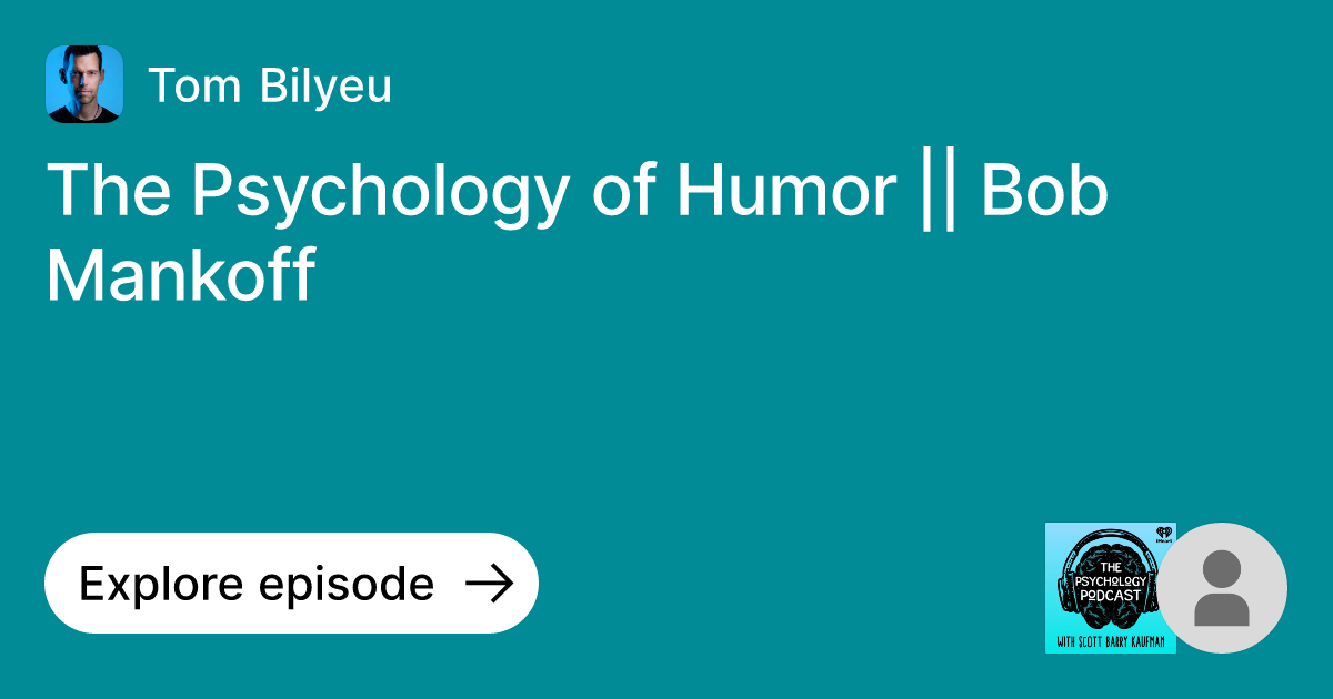 The Psychology of Humor || Bob Mankoff