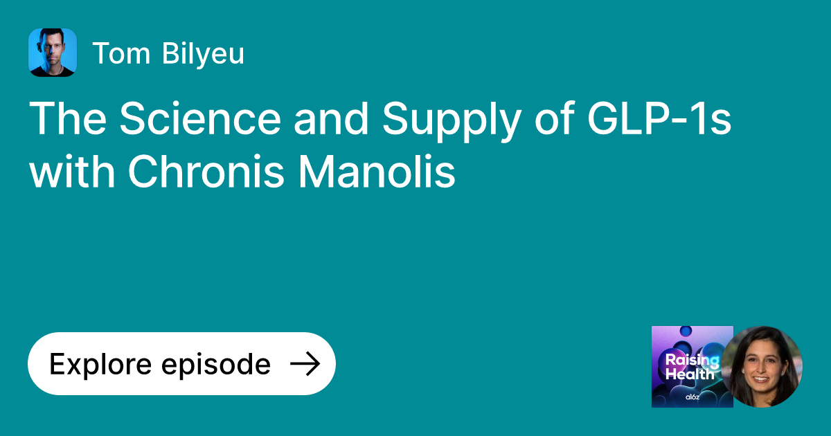 Episode: The Science and Supply of GLP-1s with Chronis Manolis | Ask ...