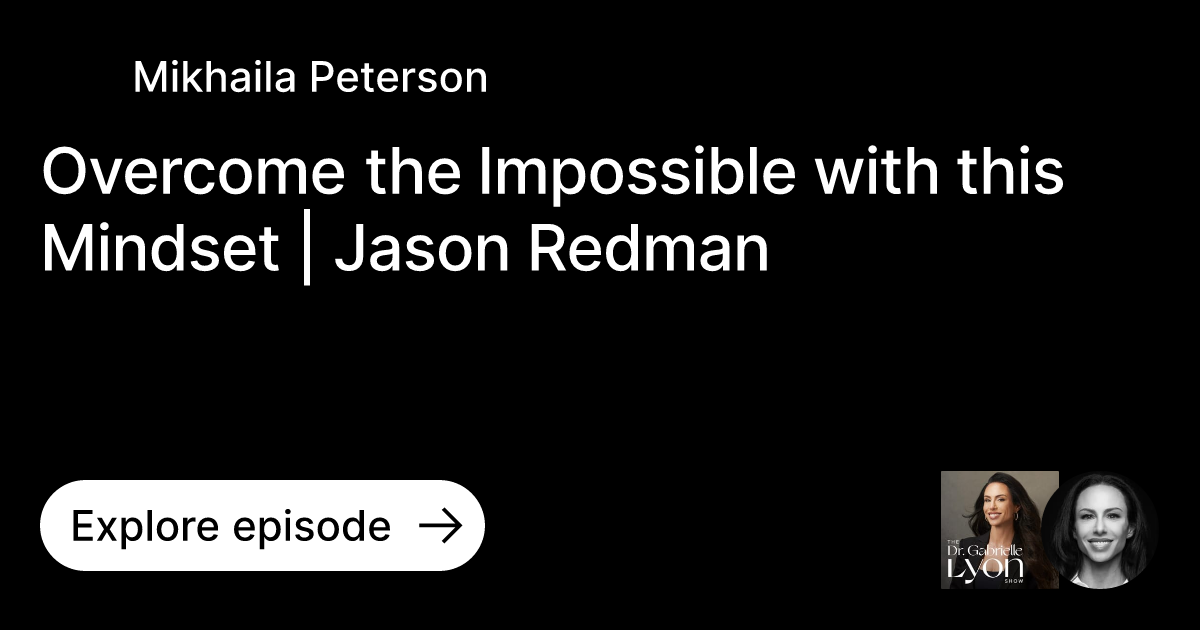 Overcome the Impossible with this Mindset | Jason Redman