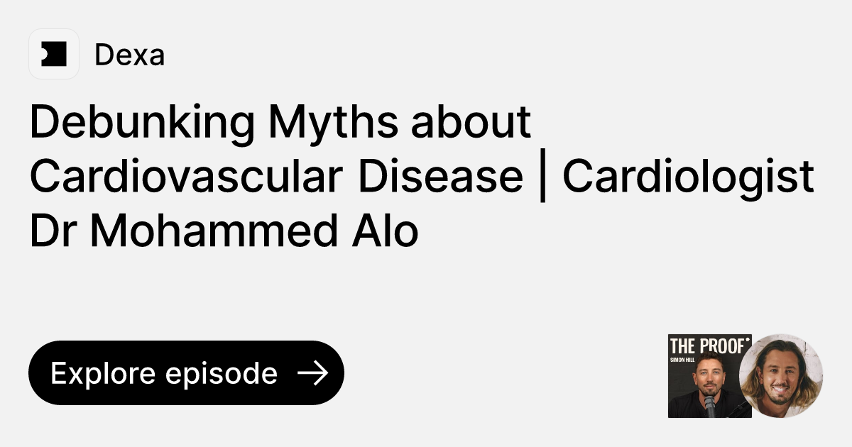 Episode: Debunking Myths about Cardiovascular Disease | Cardiologist Dr ...