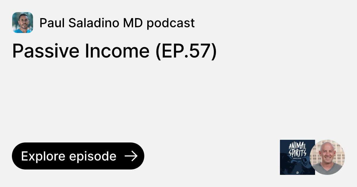 Passive Income (EP.57)