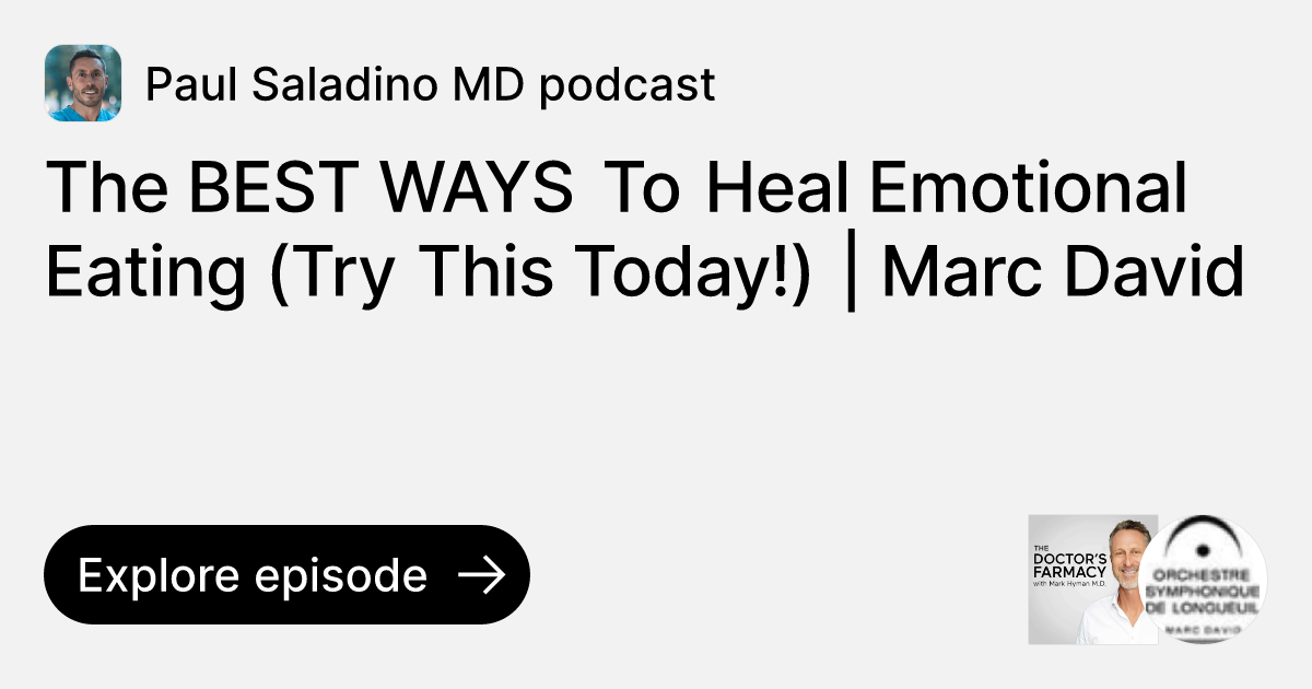 Episode: The BEST WAYS To Heal Emotional Eating (Try This Today ...