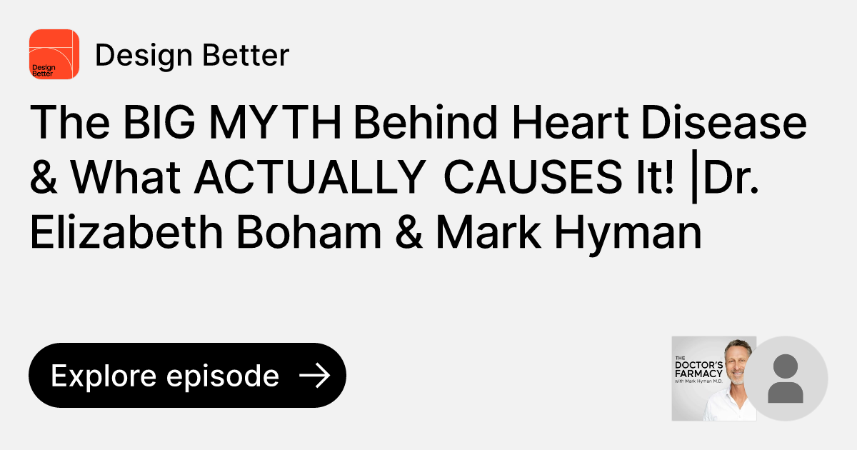 Episode: The BIG MYTH Behind Heart Disease & What ACTUALLY CAUSES It ...