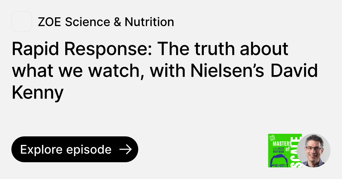 Episode: Rapid Response: The truth about what we watch, with Nielsen’s ...