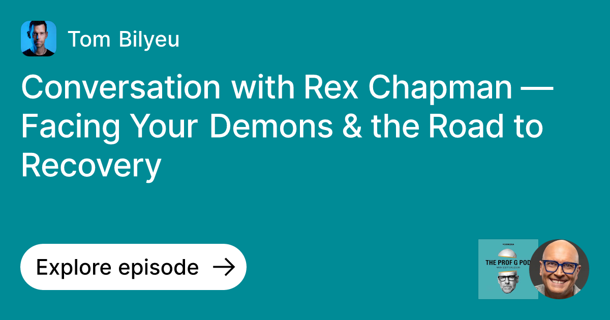 Episode: Conversation with Rex Chapman — Facing Your Demons & the Road ...