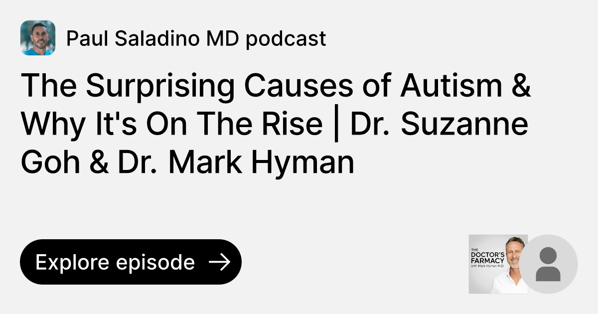Episode: The Surprising Causes of Autism & Why It's On The Rise | Dr ...
