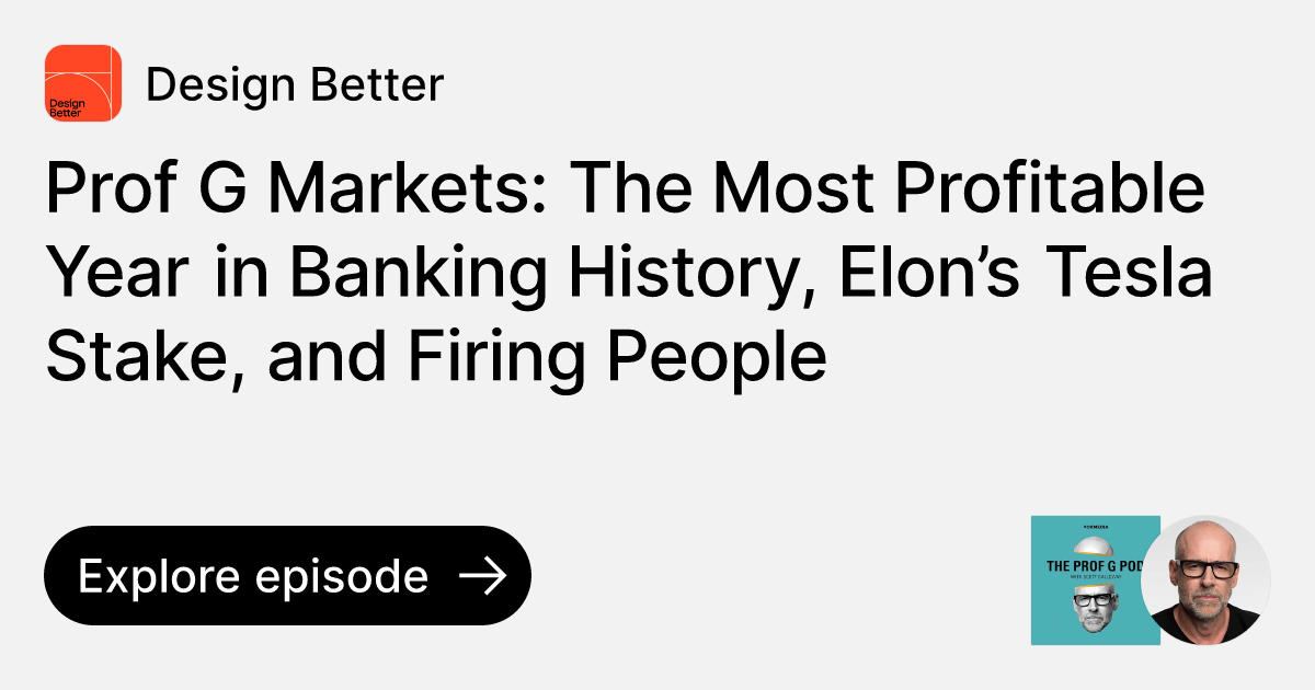 Episode: Prof G Markets: The Most Profitable Year in Banking History ...