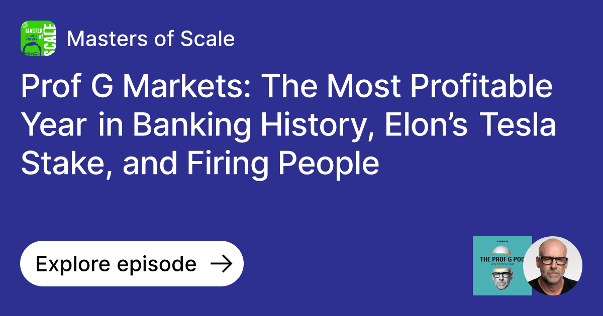 Episode: Prof G Markets: The Most Profitable Year in Banking History ...