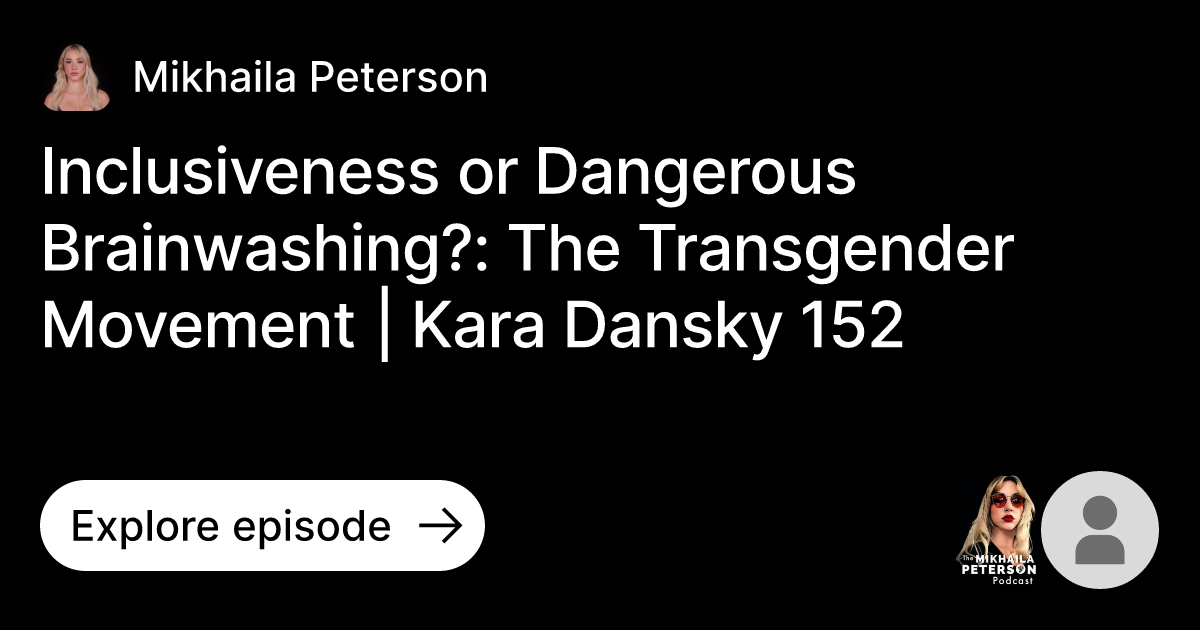 Episode: Inclusiveness or Dangerous Brainwashing?: The Transgender ...