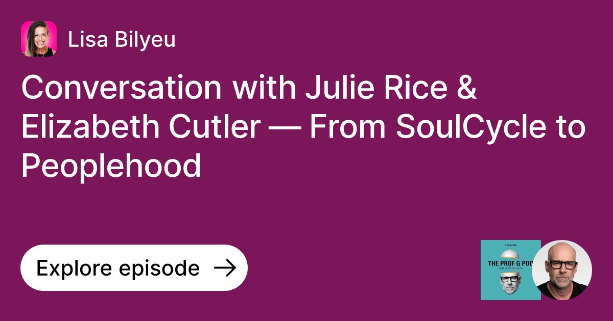 Episode: Conversation with Julie Rice & Elizabeth Cutler — From ...