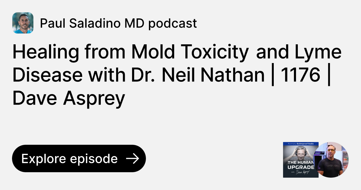 Episode: Healing from Mold Toxicity and Lyme Disease with Dr. Neil ...