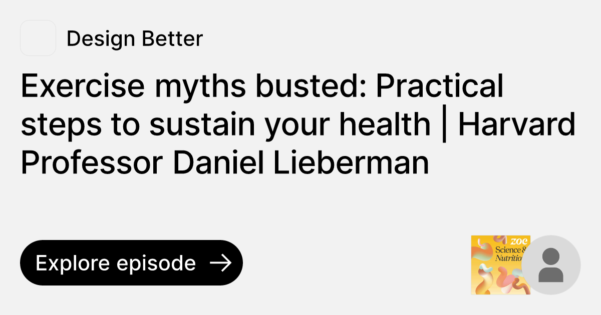 Exercise myths busted: Practical steps to sustain your health | Harvard ...