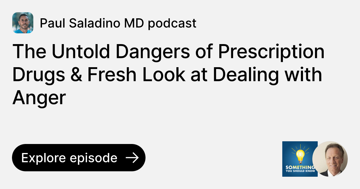 Episode: The Untold Dangers of Prescription Drugs & Fresh Look at ...