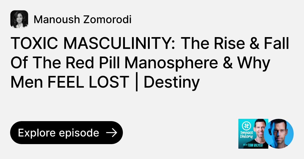 Episode: TOXIC MASCULINITY: The Rise & Fall Of The Red Pill Manosphere ...