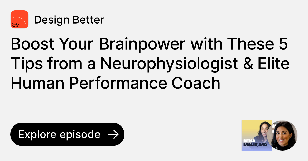 Episode: Boost Your Brainpower with These 5 Tips from a ...