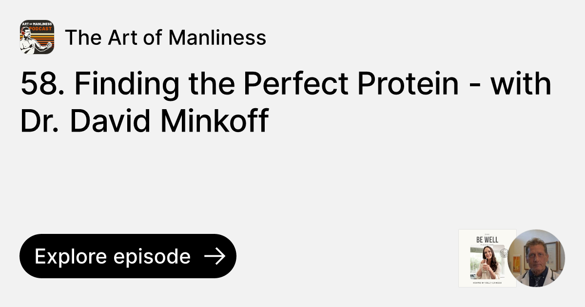 Episode: 58. Finding the Perfect Protein - with Dr. David Minkoff | Ask ...
