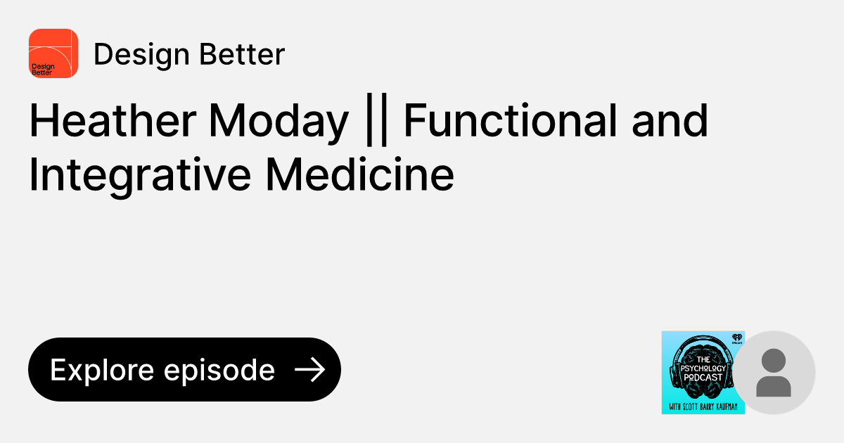 Episode: Heather Moday || Functional and Integrative Medicine | Ask ...