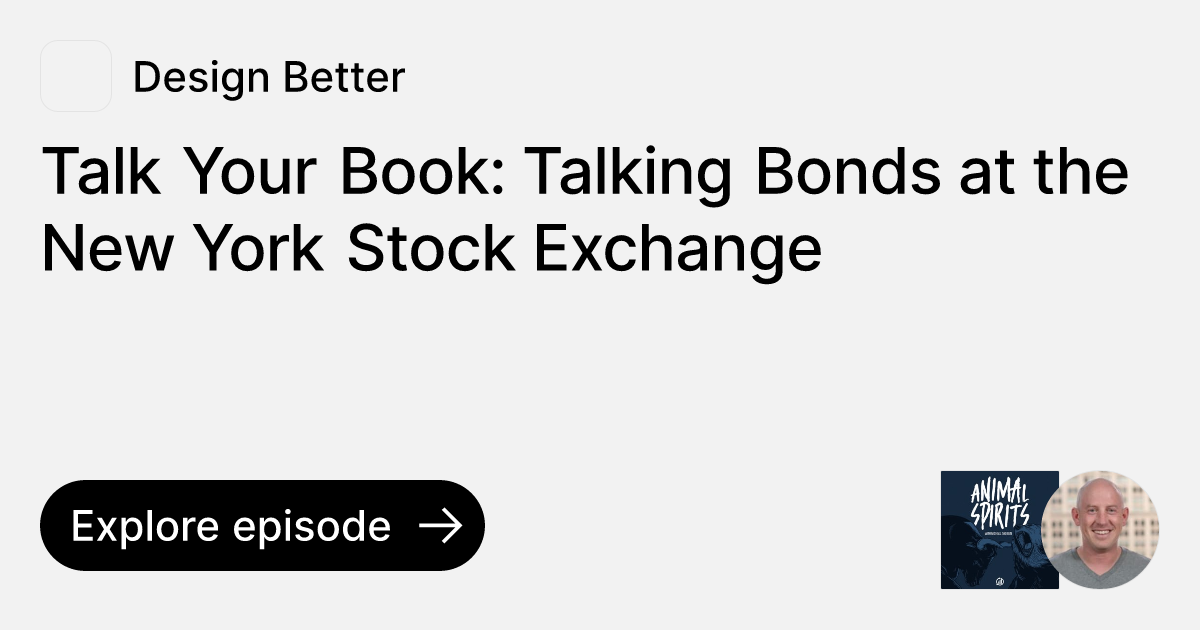 Episode: Talk Your Book: Talking Bonds at the New York Stock Exchange ...